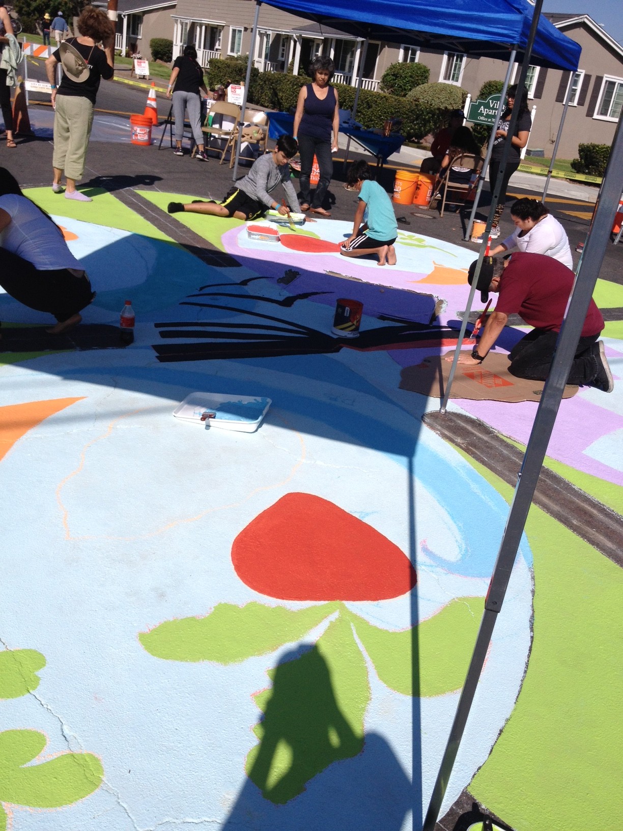 Montgomery Intersection Mural Exhibit - Rooted In Place Landscape ...